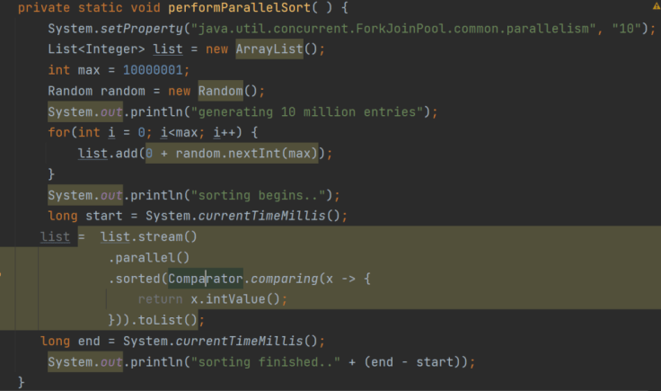 Parallel Sort Fast Thread